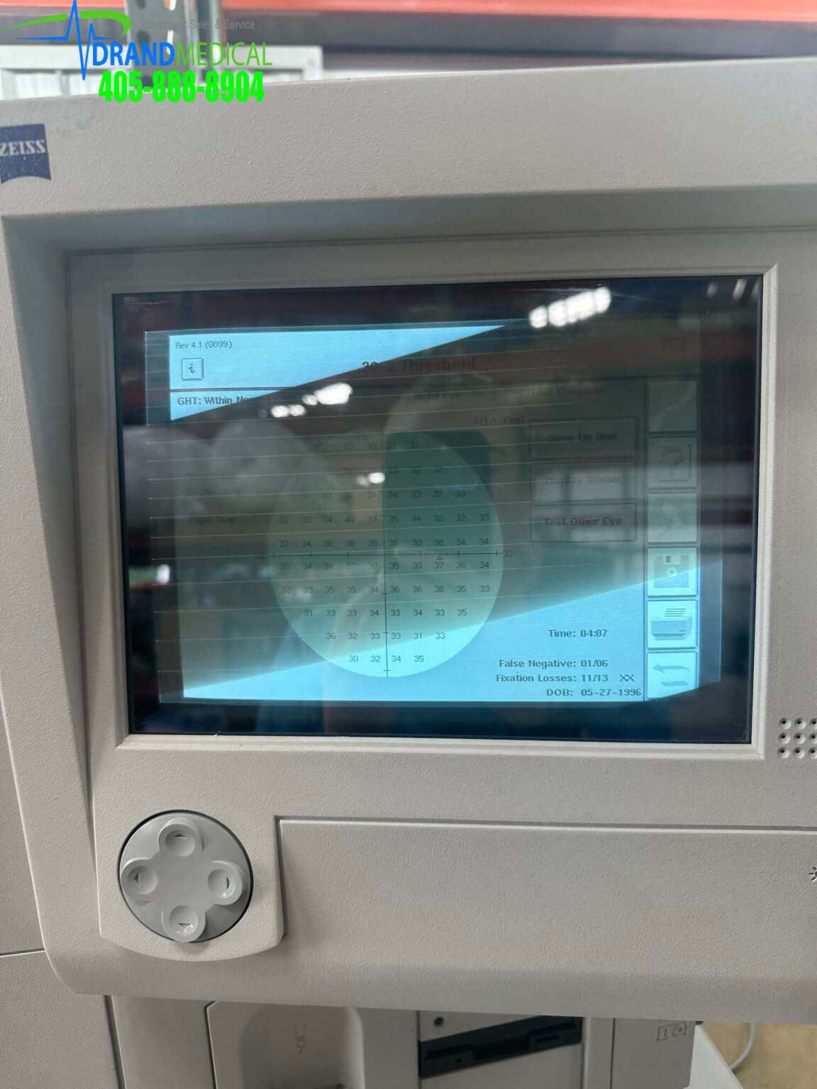 Zeiss Humphrey 720i Visual Field Analyzer - Medsold