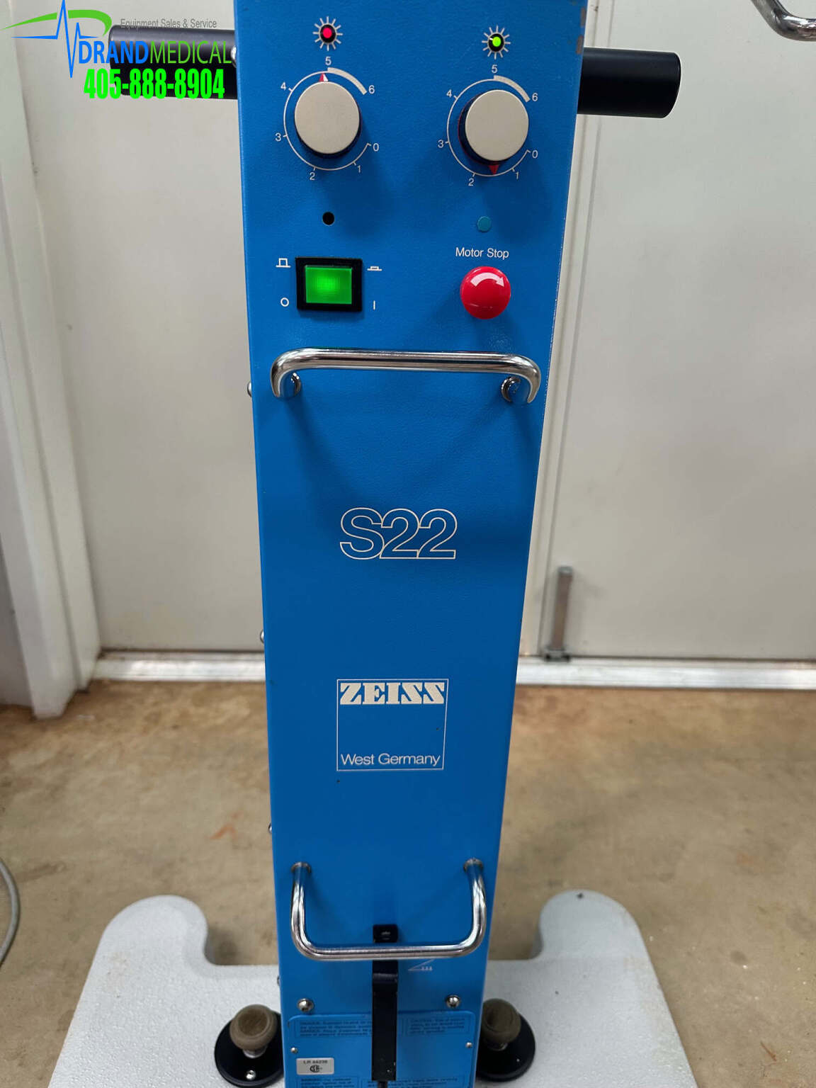 ZEISS OPMI S22 Stand Ophthalmic SURGICAL MICROSCOPE - Medsold