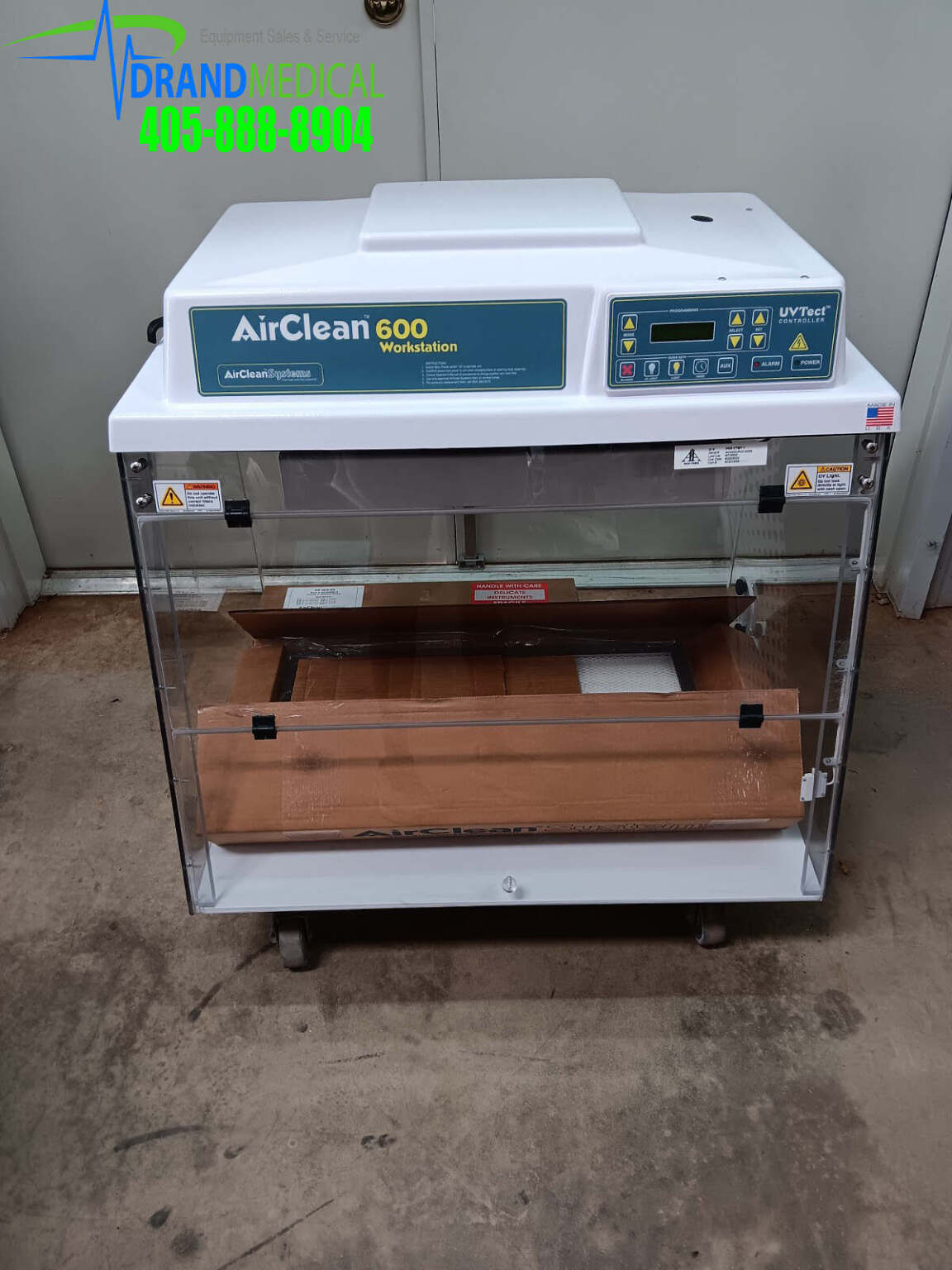 AirClean System AirClean 600 Workstation Version 5.00U0 - Medsold