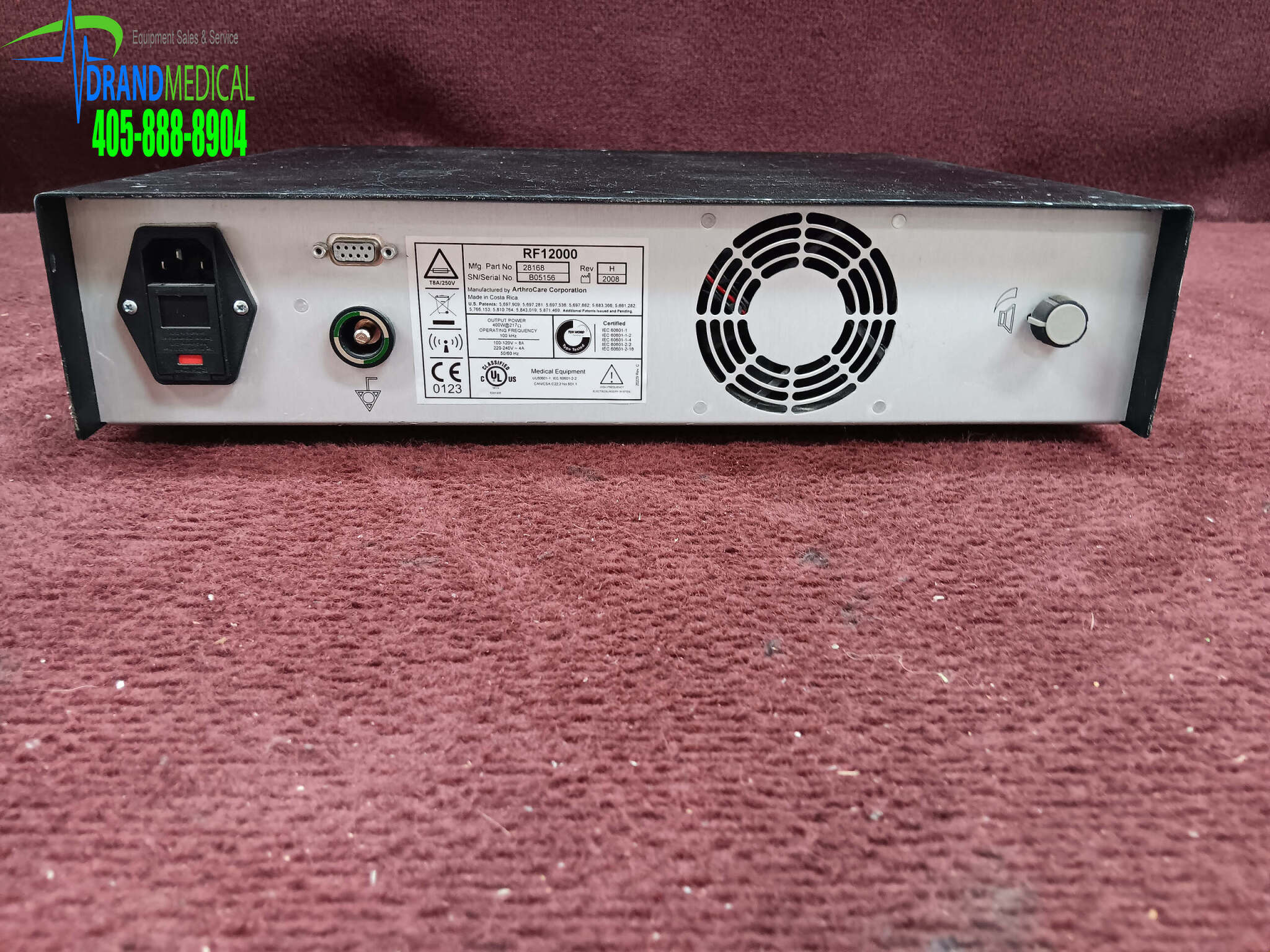 Arthrocare Quantum 2 RF12000 RF Generator - Medsold