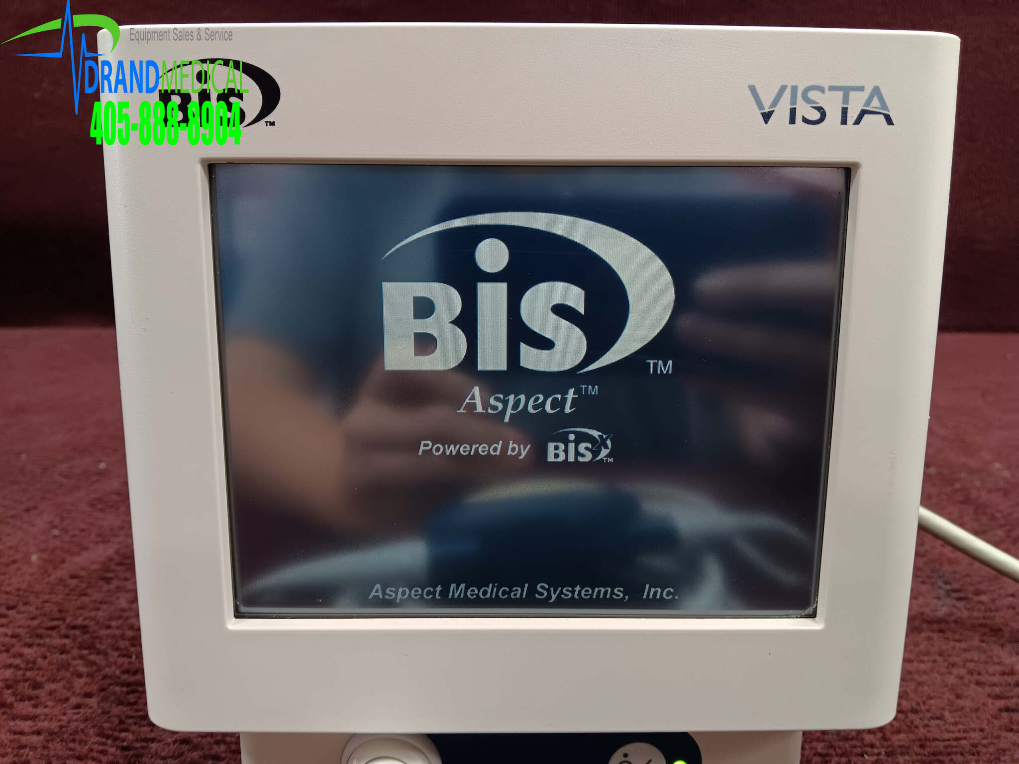 Covidien Bis aspect Vista Monitor REF:185-0151 W/ Bisx REF:185-0145-AMS ...