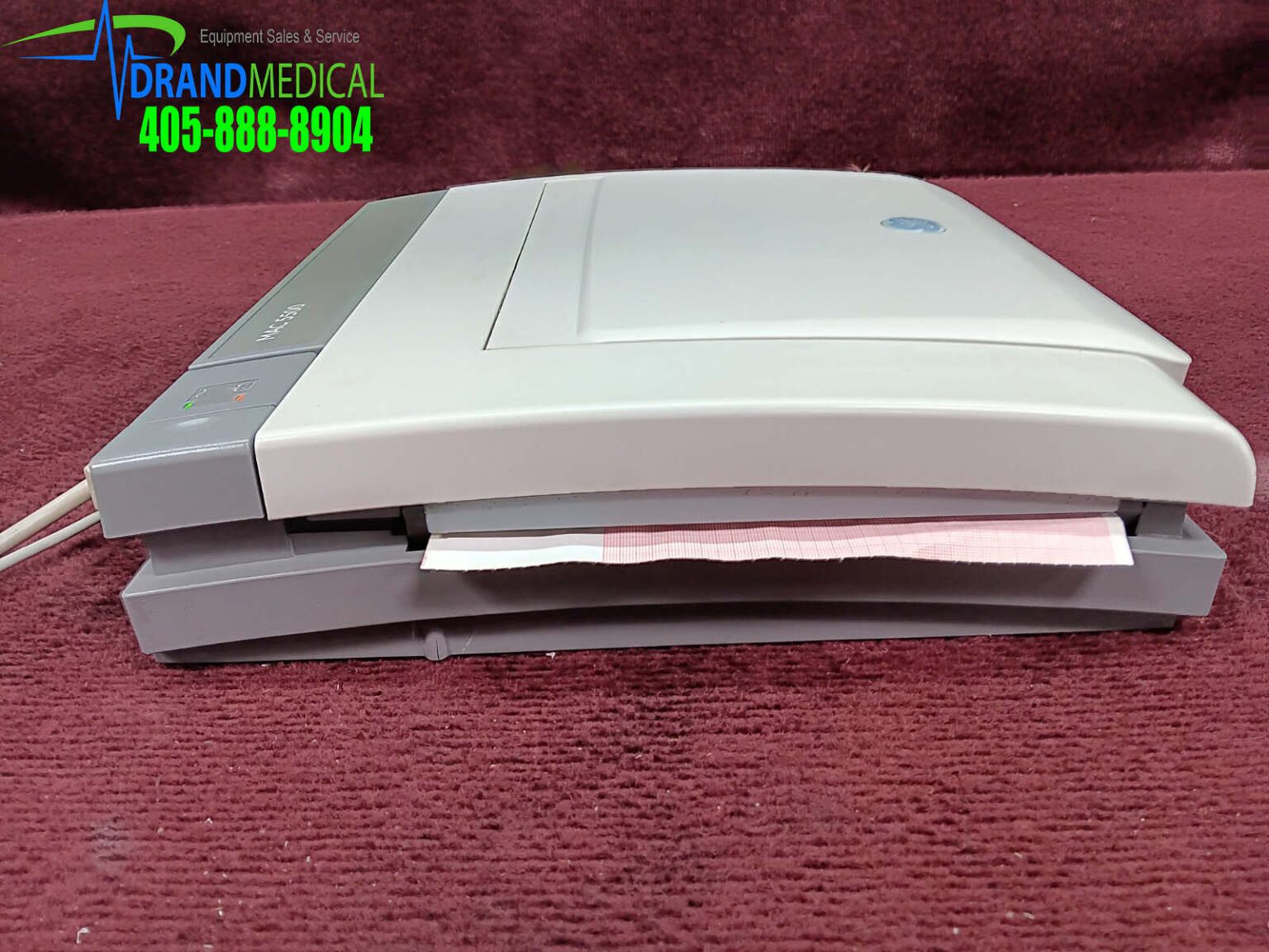 GE Healthcare MAC 5500 ECG EKG W/ CAM 14 Acquistion Module - Medsold