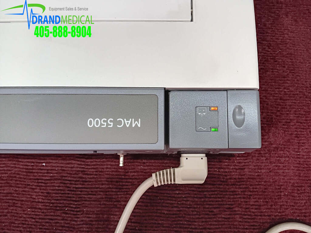 GE Healthcare MAC 5500 ECG EKG W/ CAM 14 Acquistion Module - Medsold