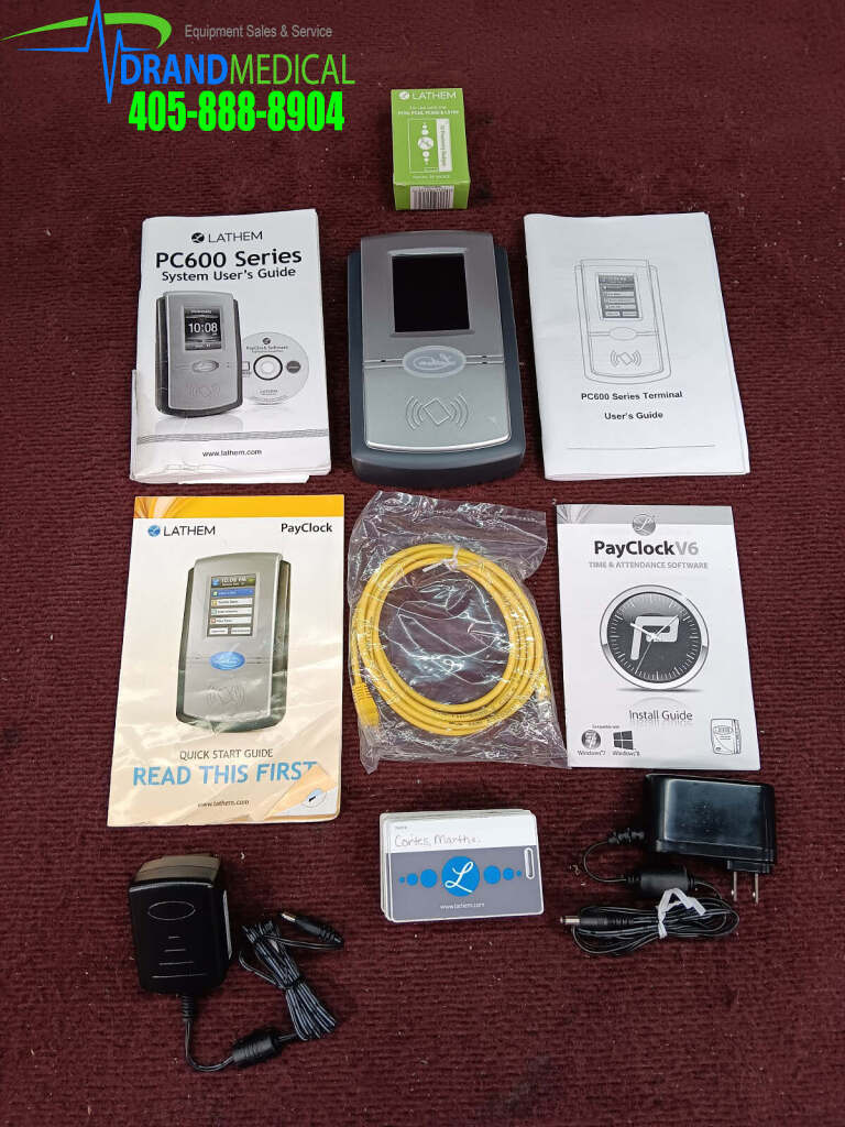 Lathem PC600 Touch Screen Time Clock System - Medsold