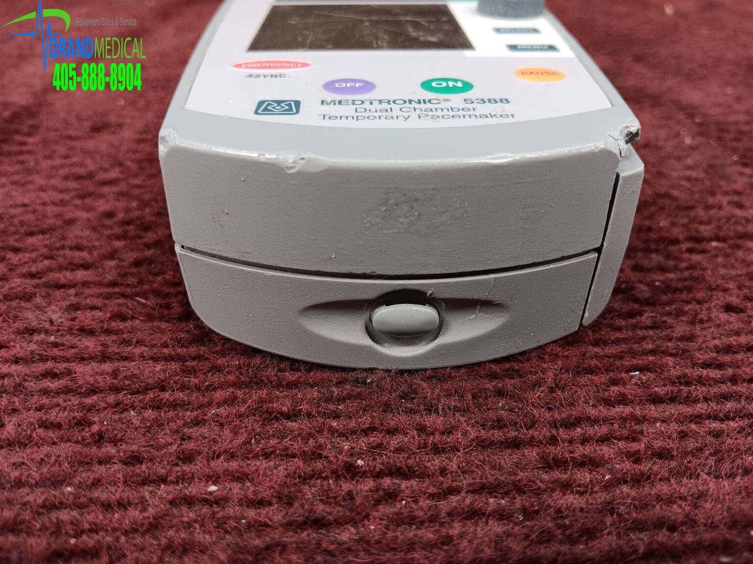 Medtronics 5388 Daul Chamber Temporary Pacemaker Unit 2 - Medsold