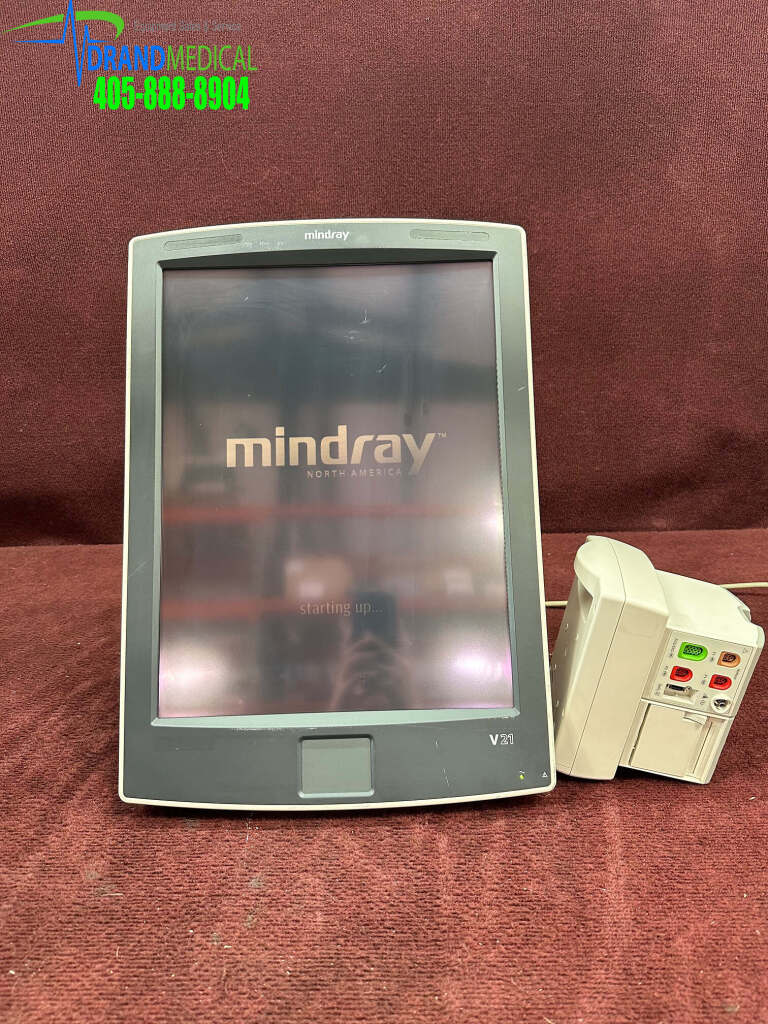 Mindray V21 Patient Monitor w/ V-Dock, V-Hub - Medsold