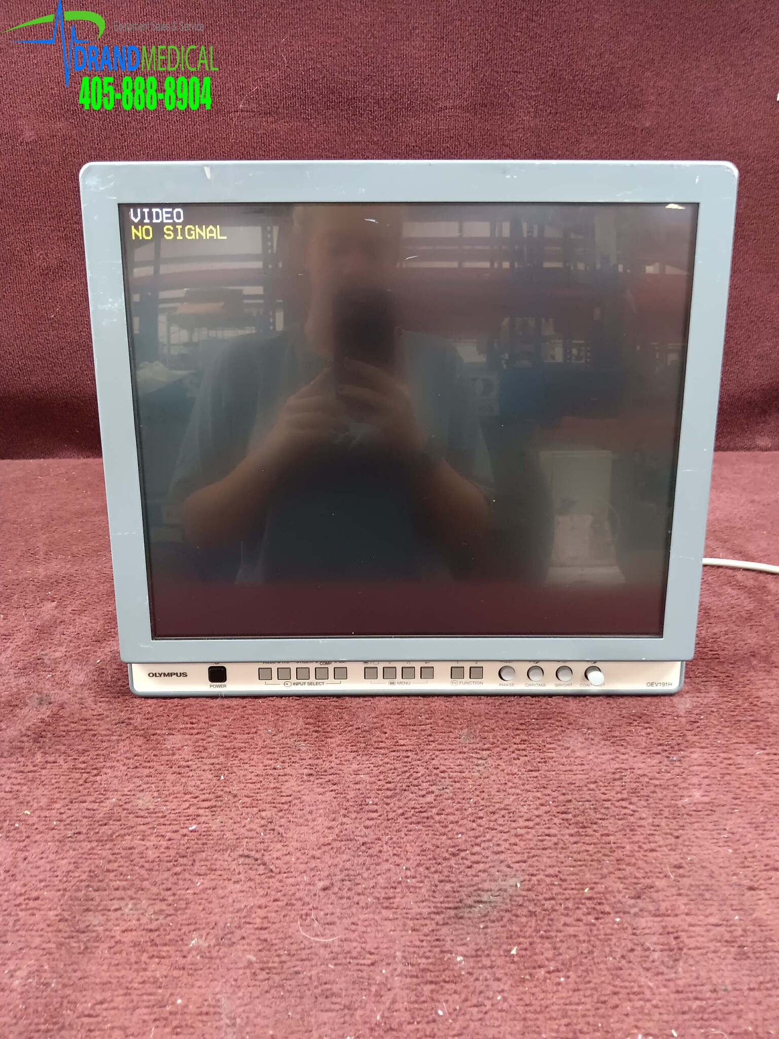 Olympus OEV191H 19" High-Definition Medical Endoscopy LCD Monitor Unit ...
