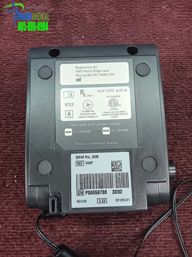Philips Respironics BiPAP Pro Bi-Flex 660P Unit 2 - Medsold