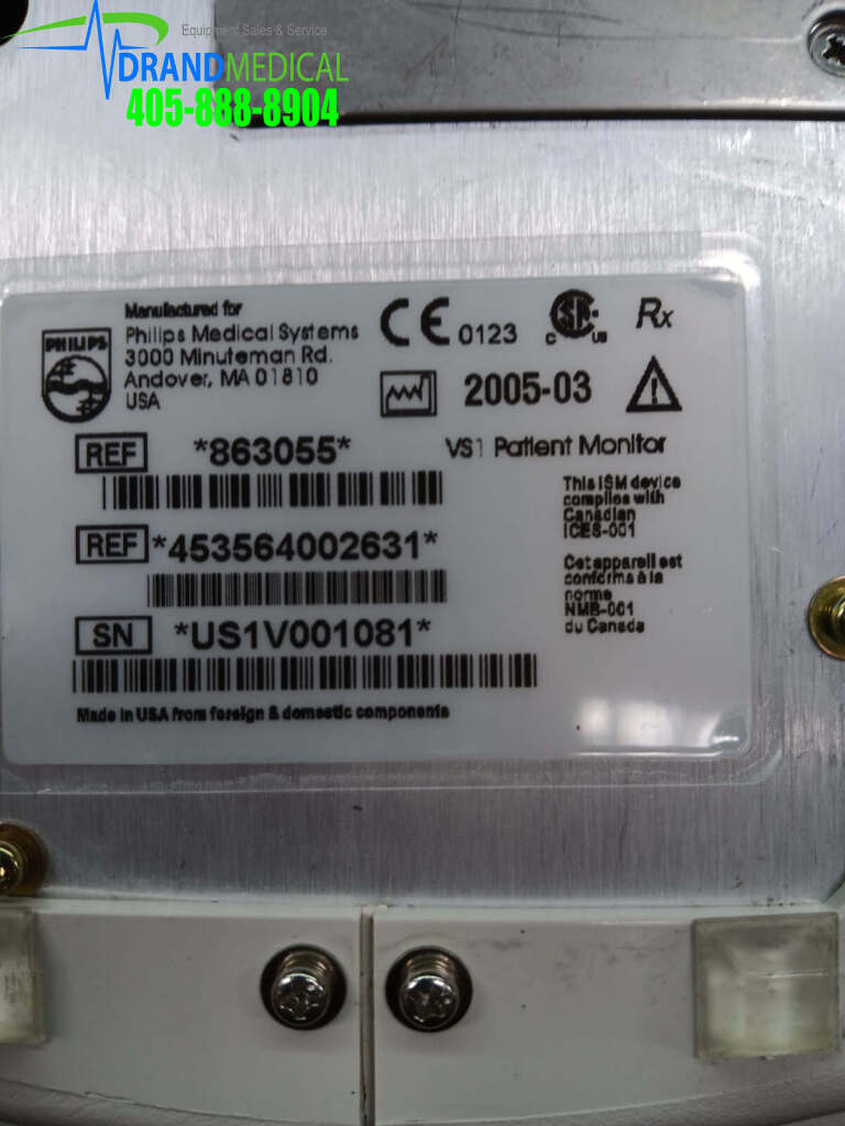 Philips SureSigns VS1 Vital Signs Monitor - Medsold