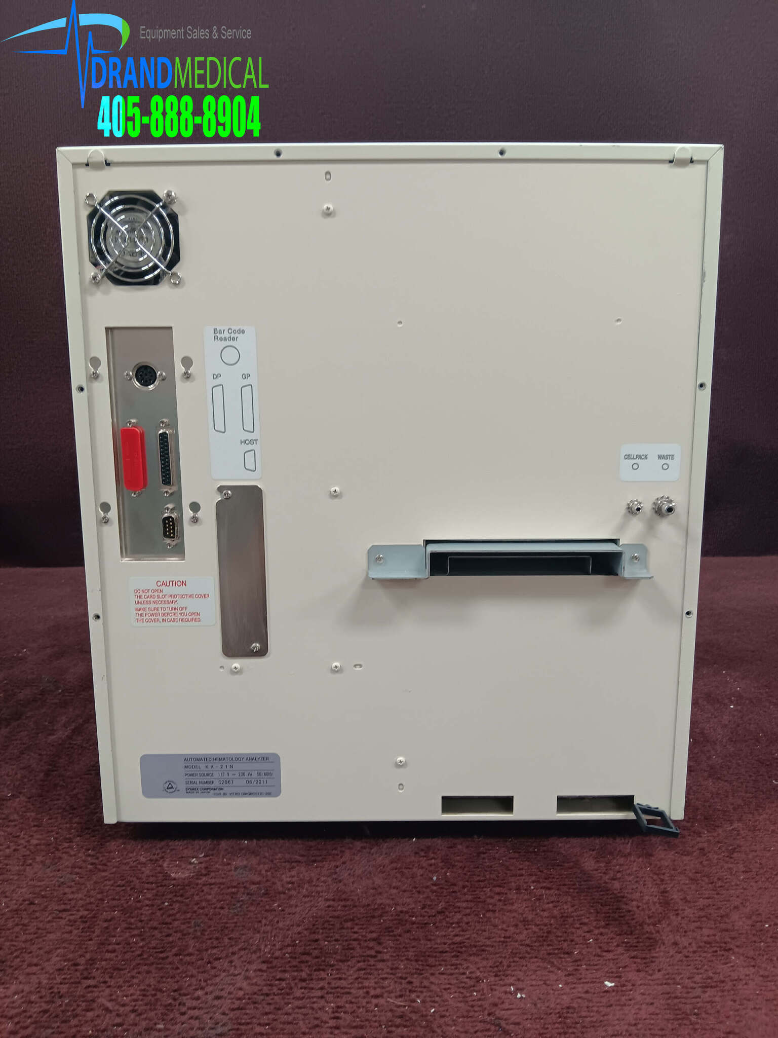 Sysmex Hematology Analyzer KX-21N - Medsold