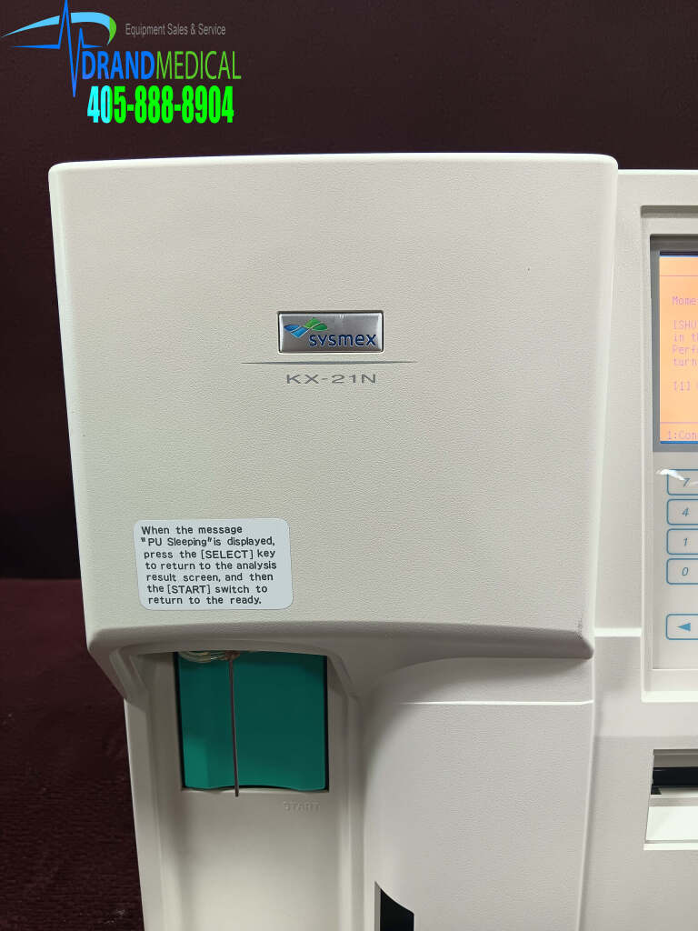 Sysmex Hematology Analyzer KX-21N - Medsold