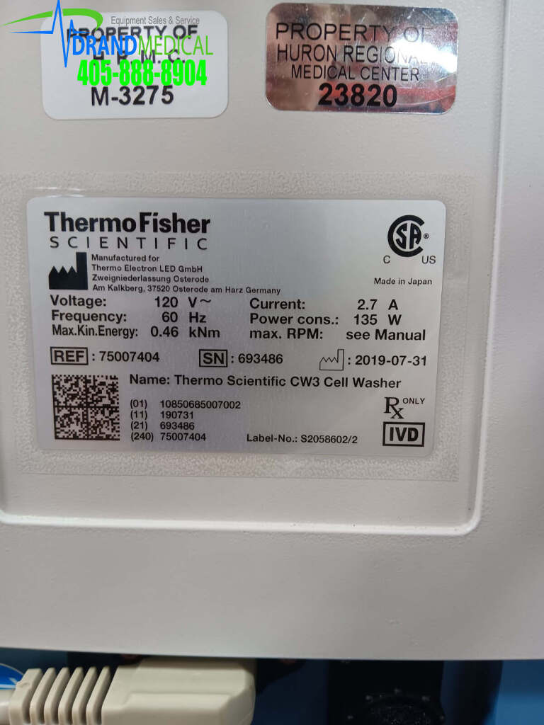 Thermo Scientific CW3 Cell Washer - Medsold