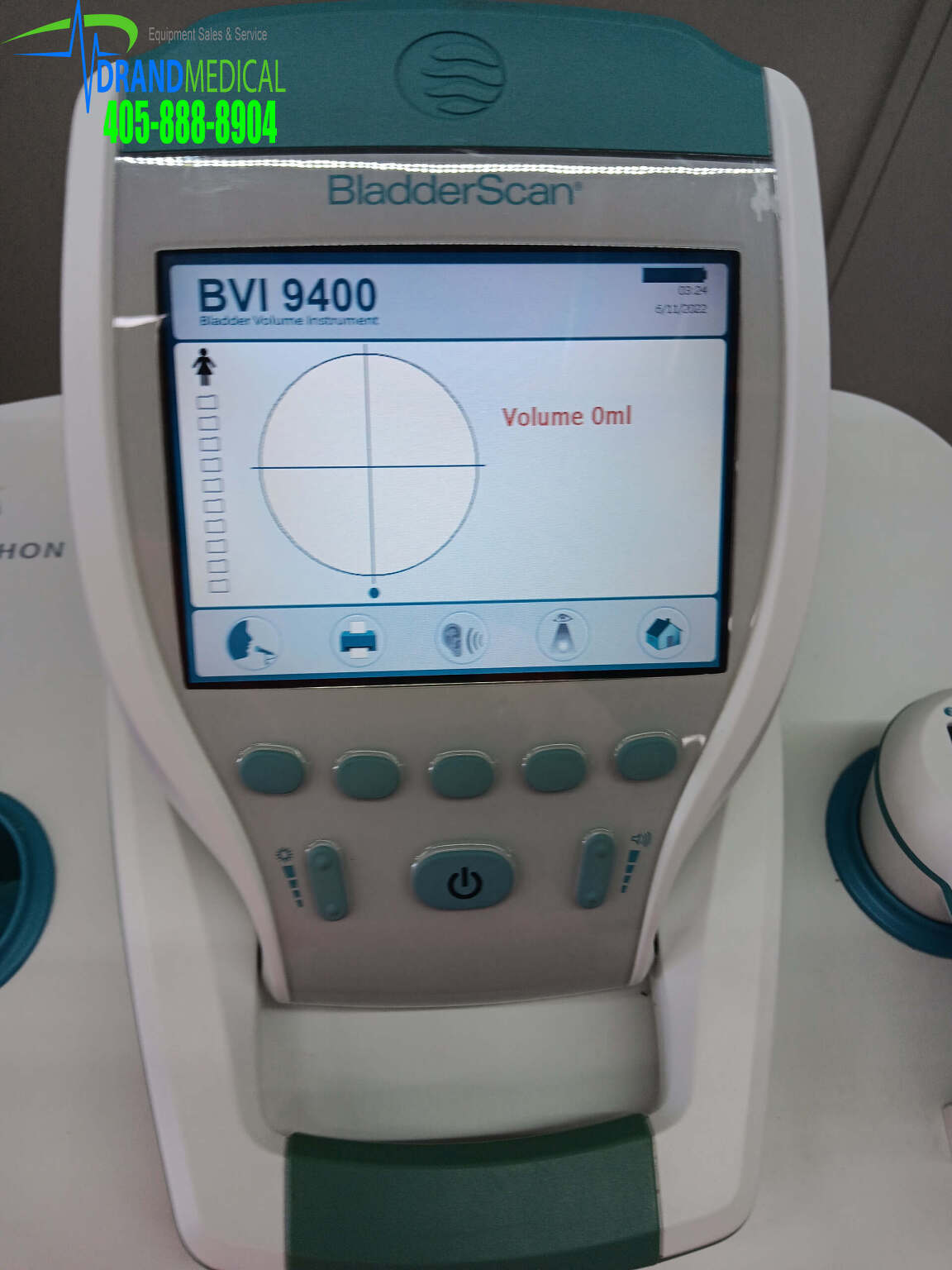 Verathon bladder scanner BVI 9400 W/ 0570-0351 and battery Unit 1 - Medsold