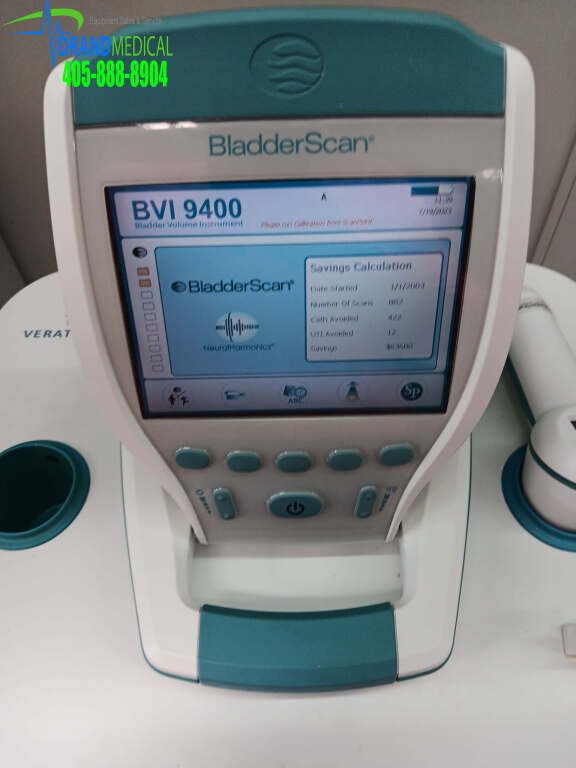 Verathon bladder scanner BVI 9400 W/ 0570-0351 and battery Unit 2 - Medsold