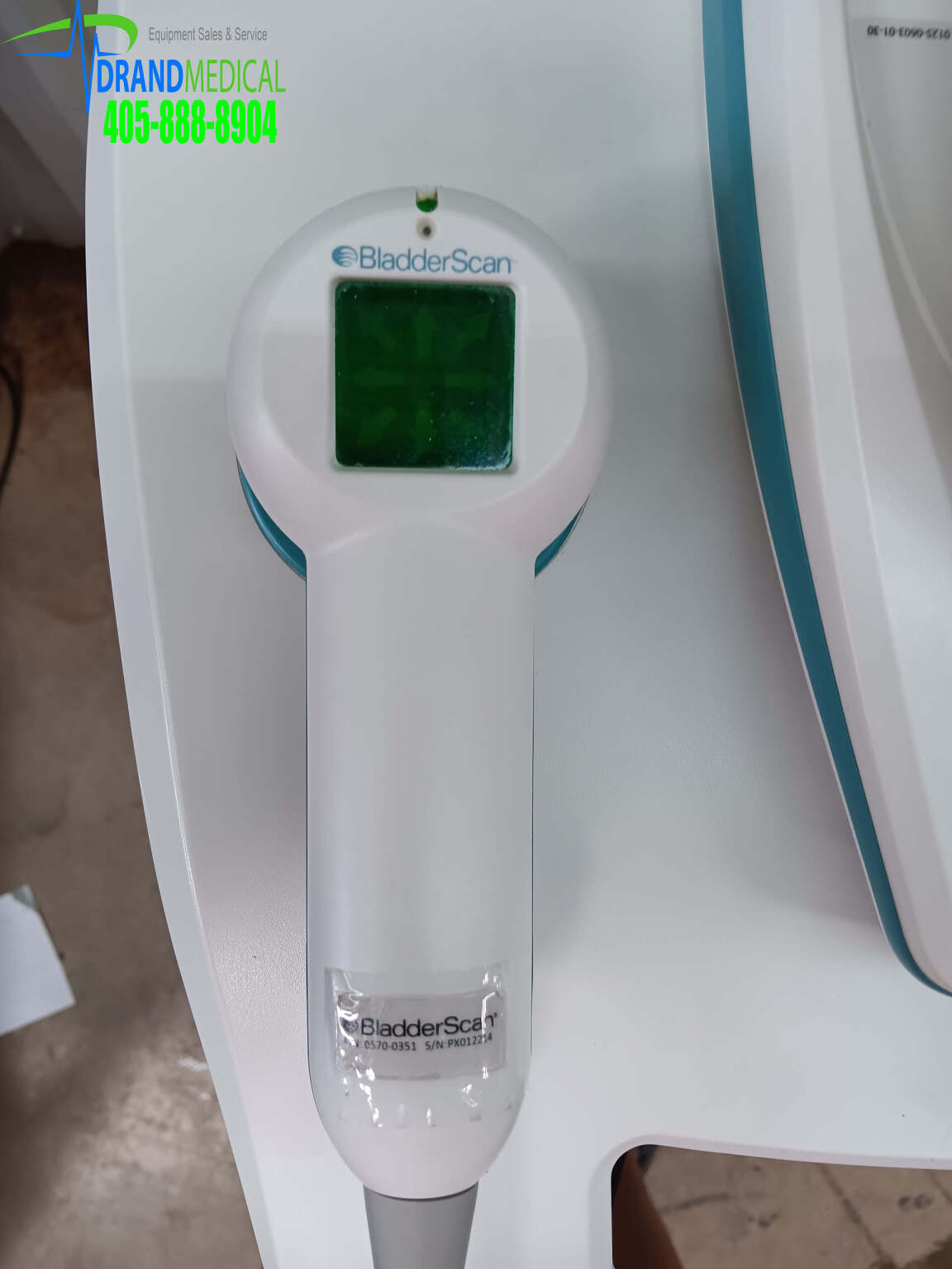 Verathon bladder scanner BVI 9400 W/ 0570-0351 and battery Unit 2 - Medsold