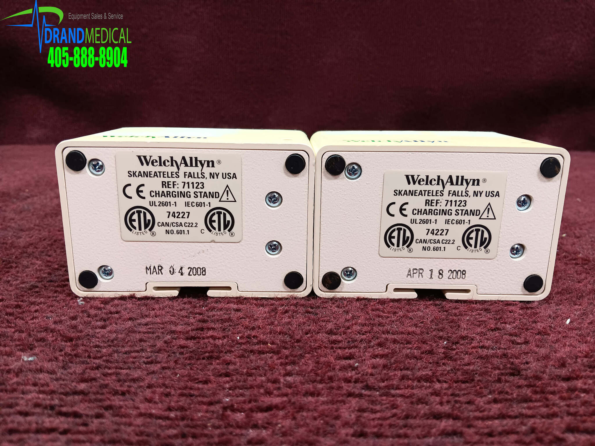 Welch Allyn 23300 Audioscope Screening Audiometer With Charging Station ...