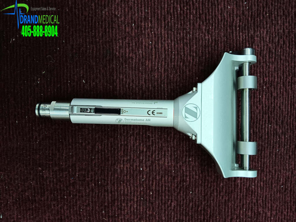 Zimmer Dermatome AN REF: 88710100 W/ Plates 1in, 2in, 3in, and 4in and ...