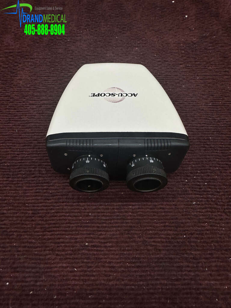 Accu-scope microscope head - Medsold