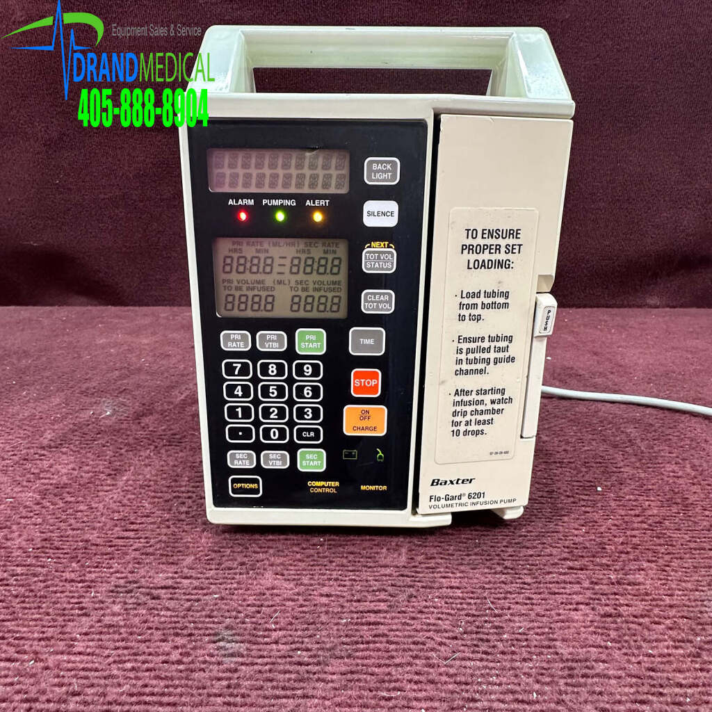 Baxter Healthcare Flo-Gard 6201 Infusion Pump - Medsold