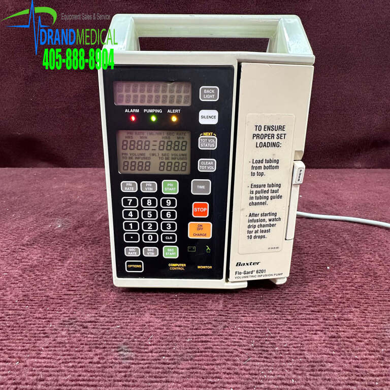 Baxter Healthcare Flo-Gard 6201 Infusion Pump - Medsold
