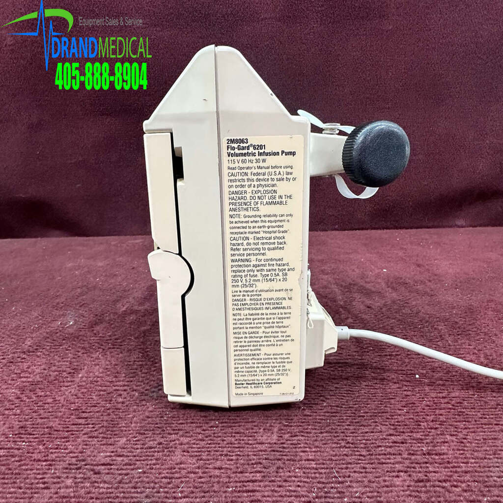Baxter Healthcare Flo-Gard 6201 Infusion Pump - Medsold