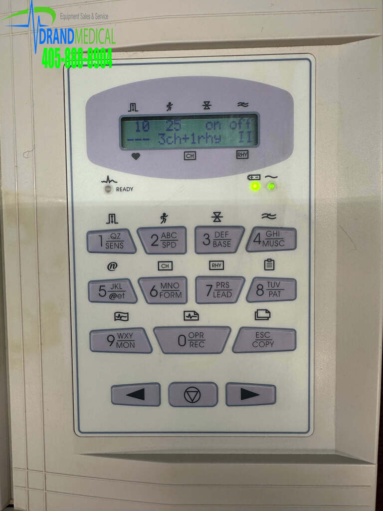 Bionet Cardiocare 10 Lead 12 Ch. Interpretive ECG-EKG Cardiocare 2000 ...