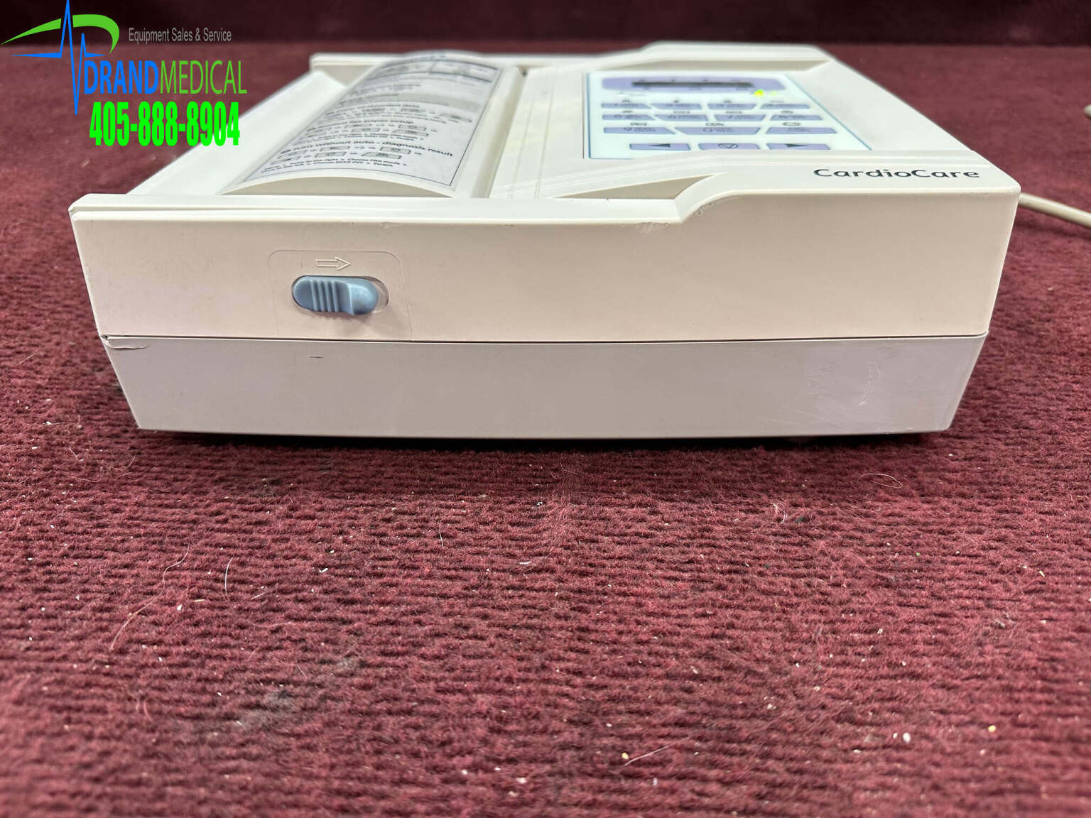 Bionet Cardiocare 10 Lead 12 Ch. Interpretive ECG-EKG Cardiocare 2000 ...