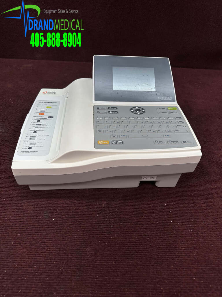 Cardiac Science Burdick 8300 ECG/EKG Fully Interpretative EKG ...