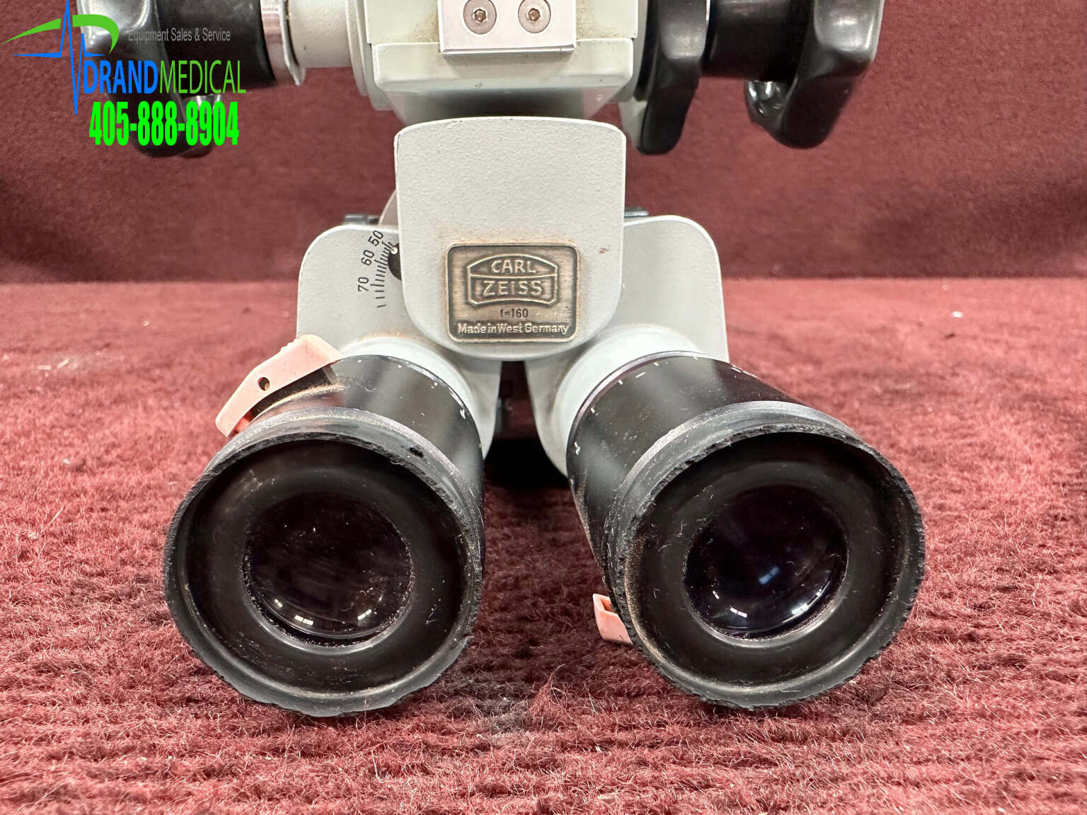 Carl Zeiss Surgical Microscope, F-160 Head - Medsold