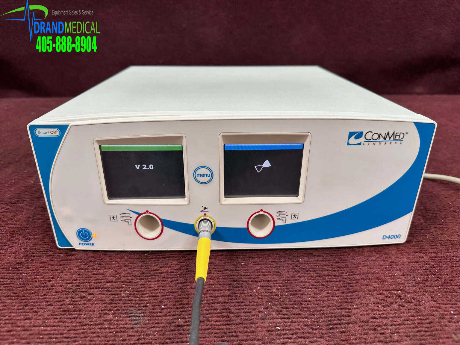 Conmed D4000 with 3 pedal footswitch - Medsold