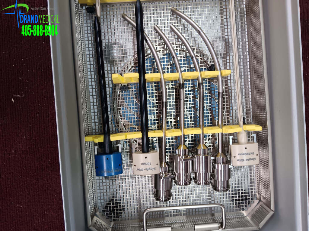 Intuitive da Vinci SI Single Site Instruments Set W/ Sterilization Case ...