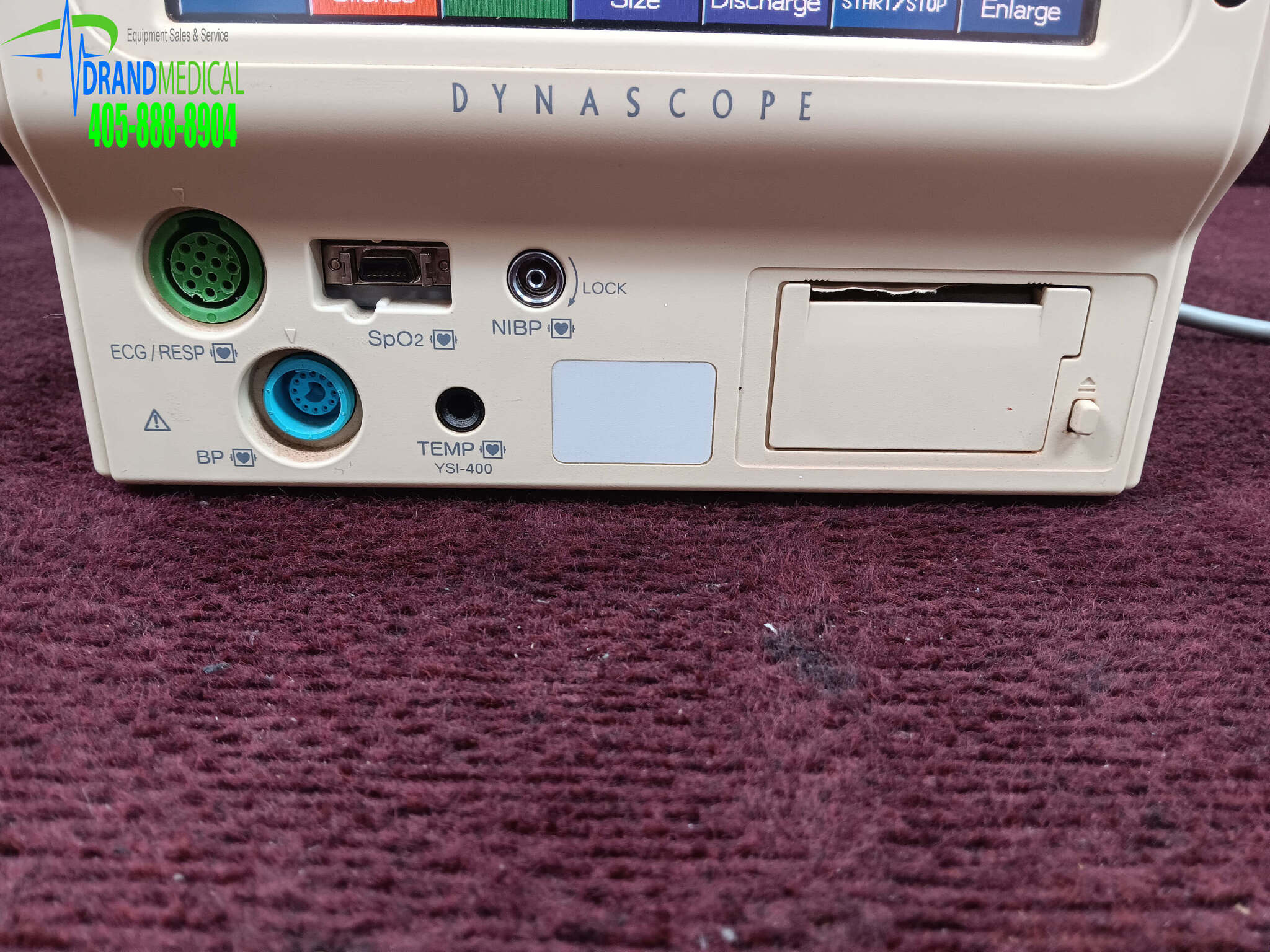 Fukuda Denshi Dynascope DS-7100 Patient Monitor - Medsold