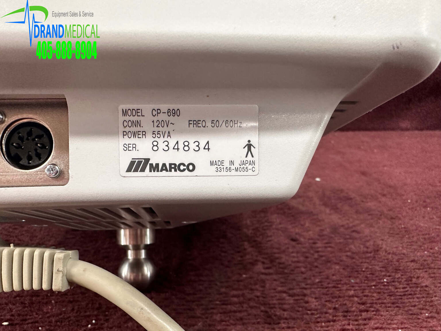 Marco CP-690E Advanced Auto Chart Projector - Medsold