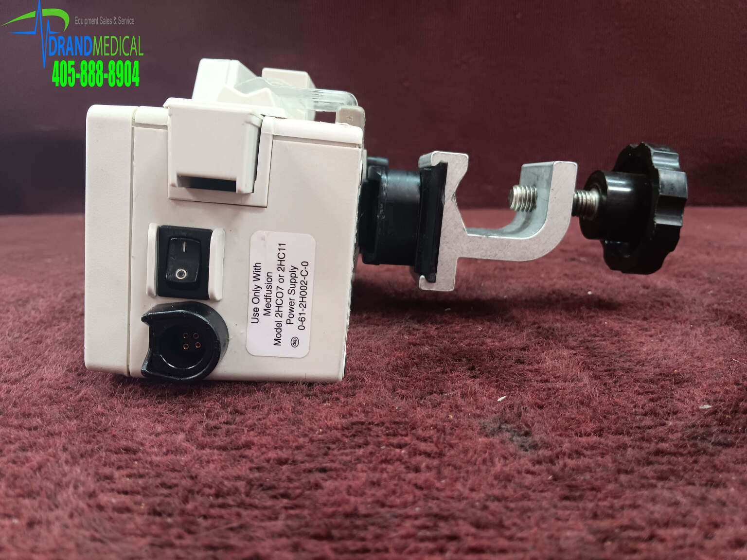 Medex Medfusion 2010i Syringe Pump & Pole Clamp - Medsold