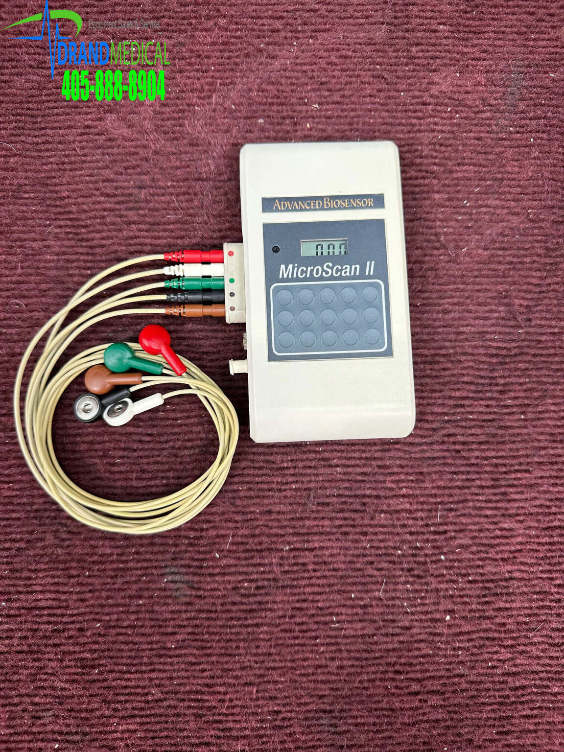 ADVANCED BIOSENSOR AM5600 MicroScan II ECG - Medsold