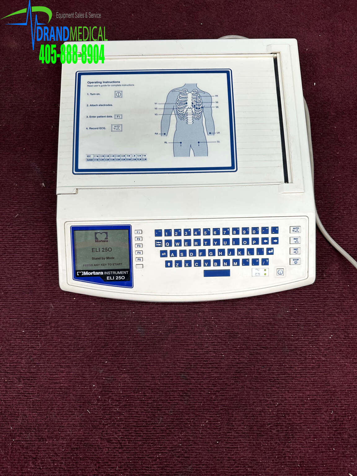 Mortara Instrument ELI 250 ECG Machine - Medsold