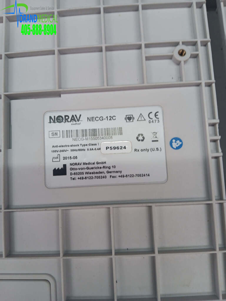 Norav Medical NECG-12C 12 Lead ECG Machine - Medsold