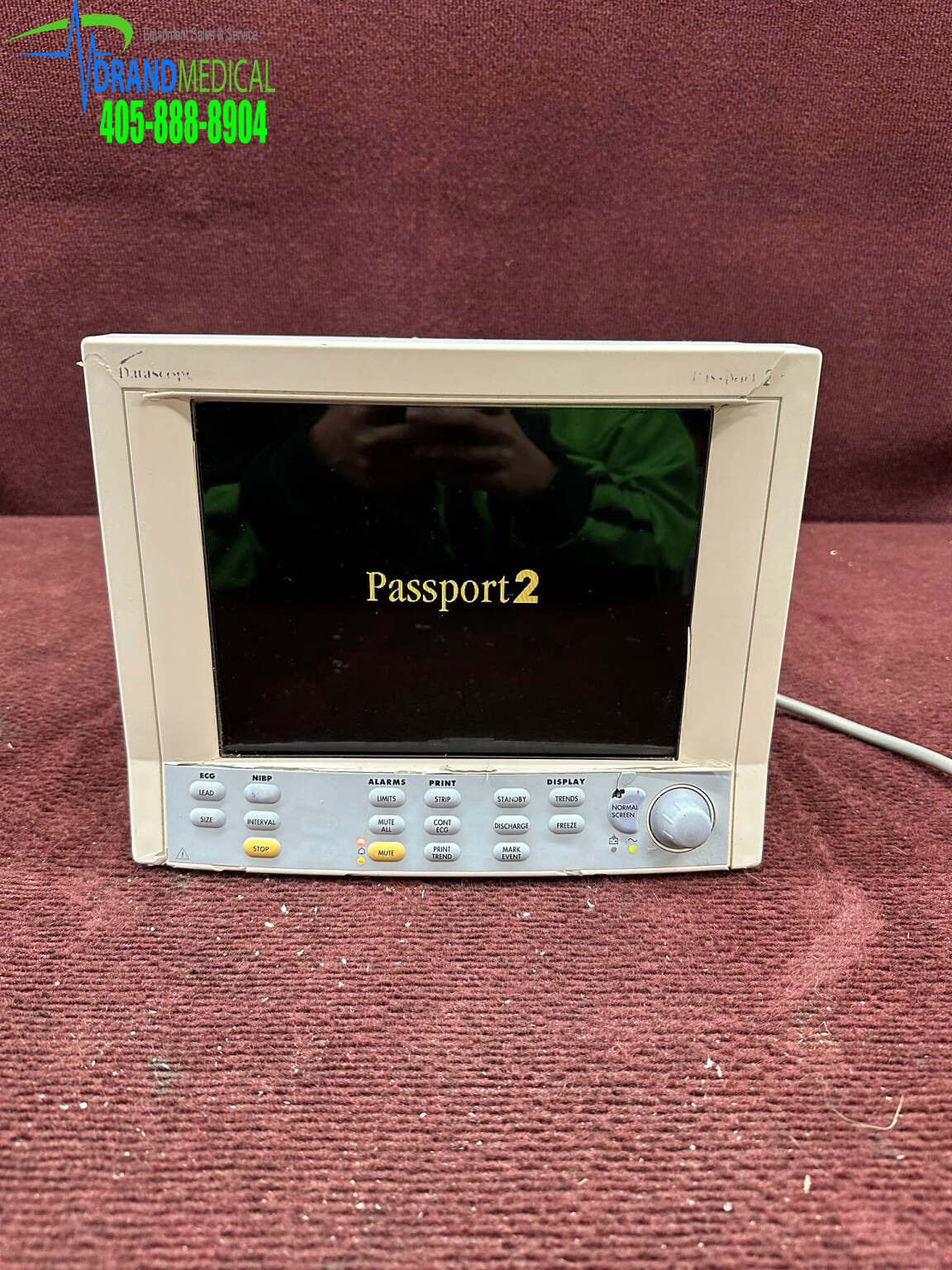 DataScope Passport 2 - NiBP SpO2 ECG Temperature Print - Medsold