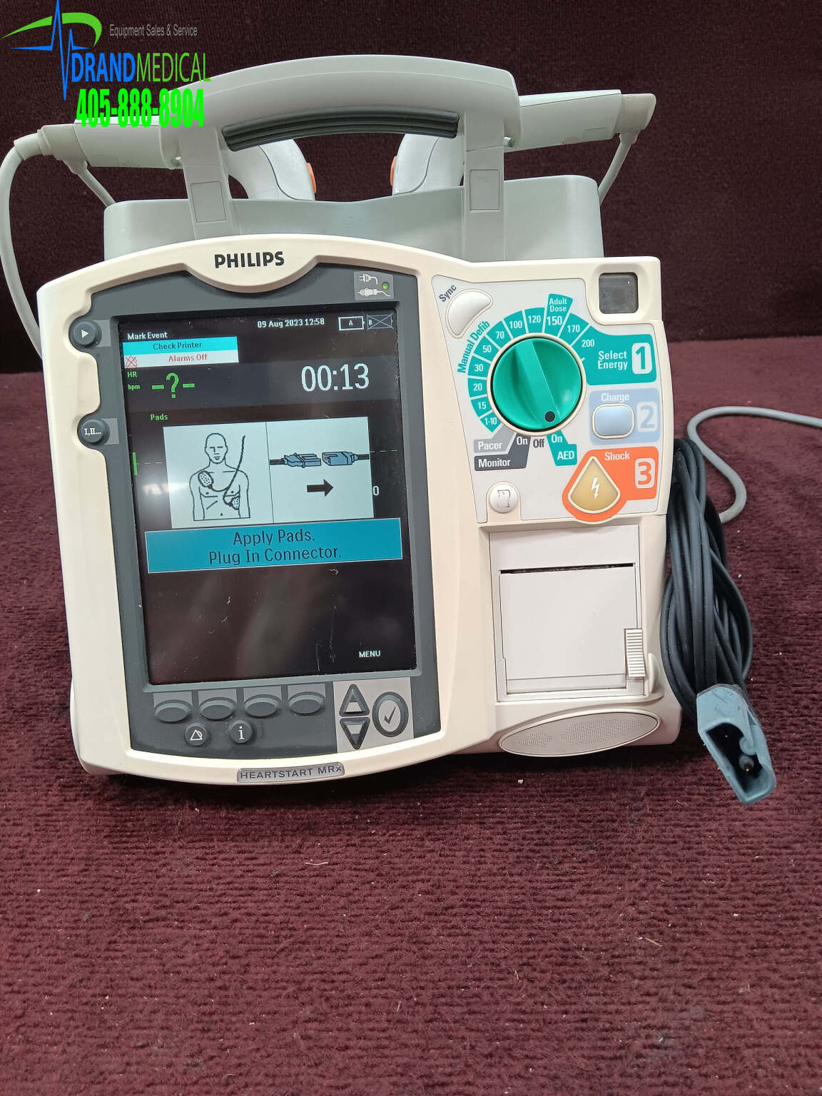 Philips 12-Lead MRx Heartstart Defibrillator Monitor - Medsold