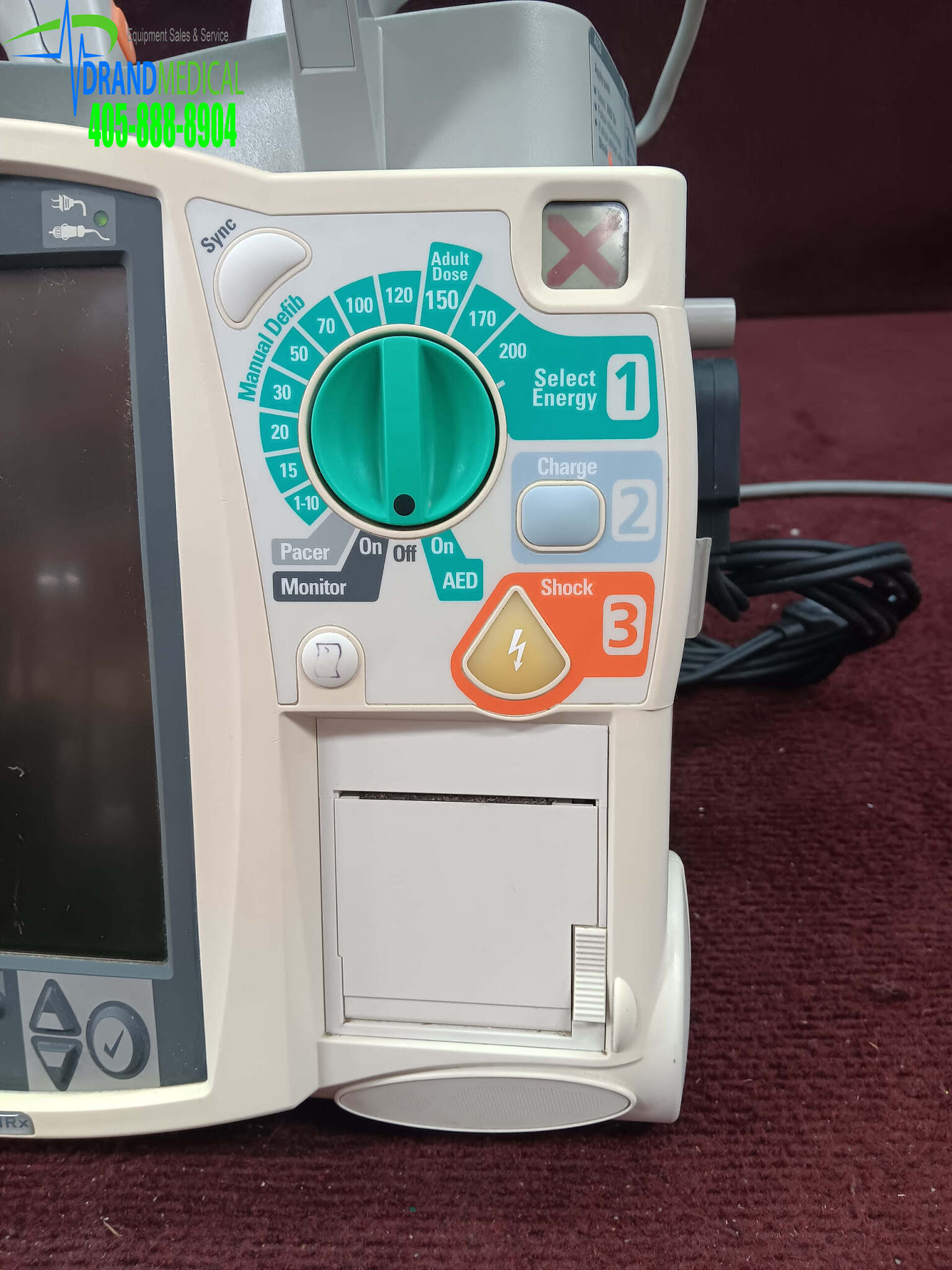 Philips 12-Lead MRx Heartstart Defibrillator Monitor - Medsold