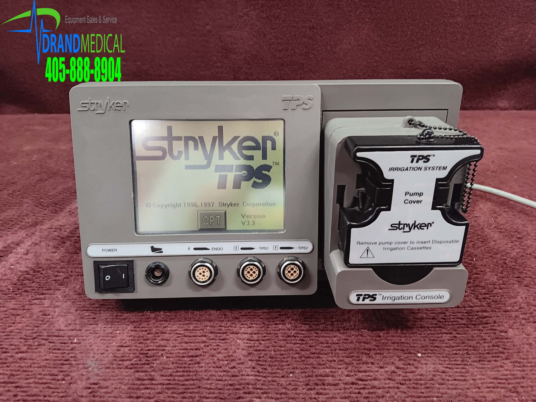 Stryker TPS Irrigation Console Surgical REF: 5100-50 - Medsold
