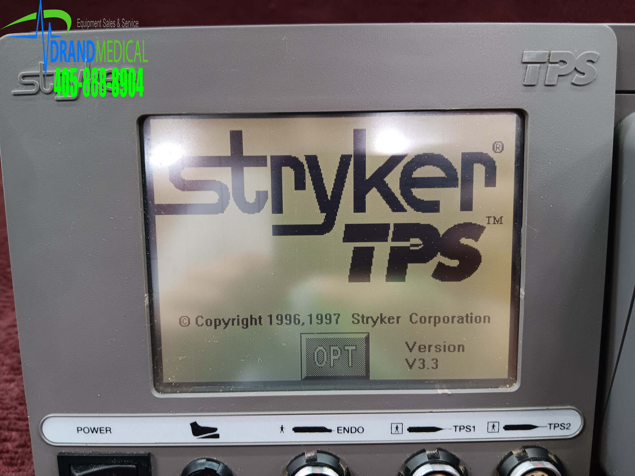 Stryker TPS Irrigation Console Surgical REF: 5100-50 - Medsold