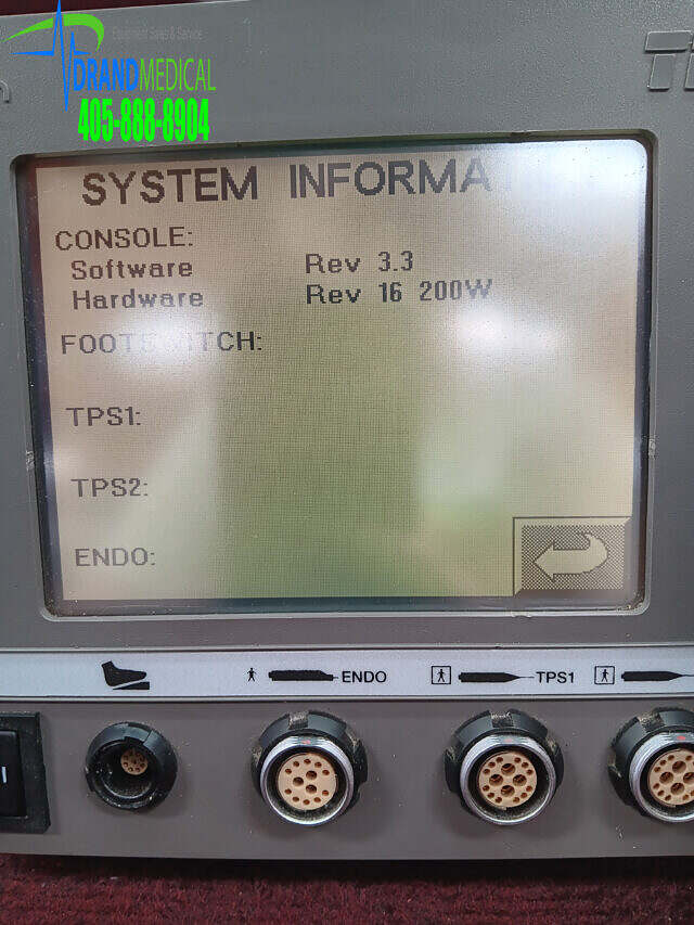 Stryker TPS Irrigation Console Surgical REF: 5100-50 - Medsold
