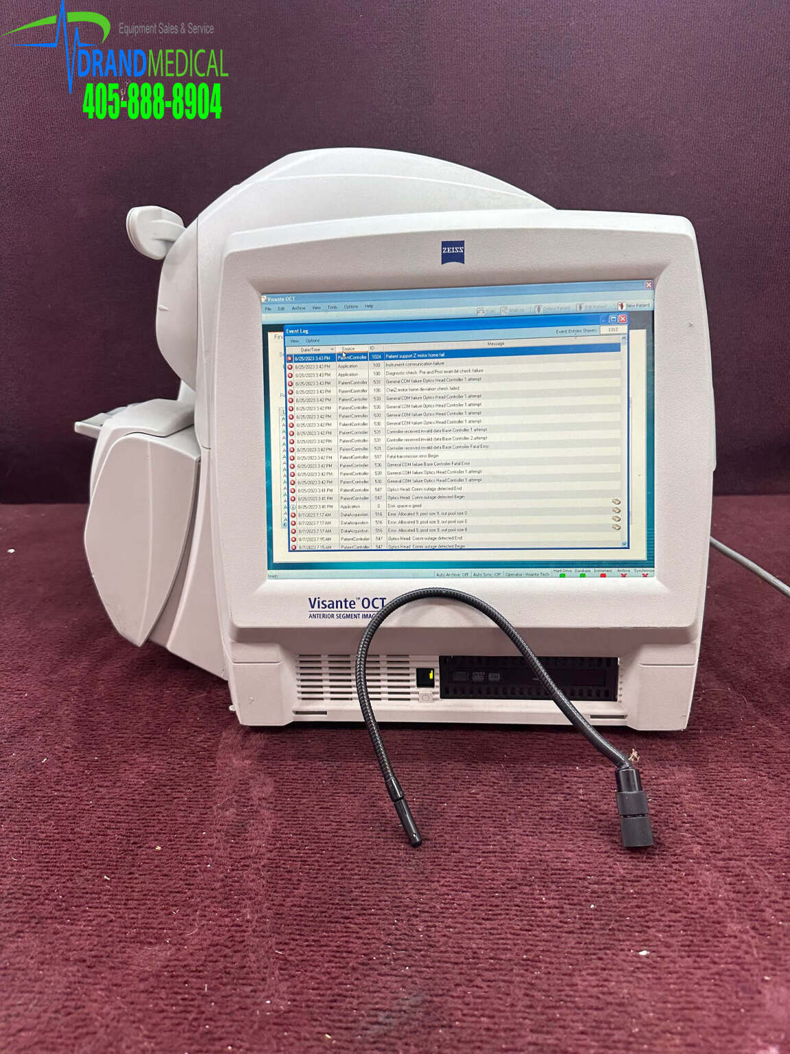 Zeiss Visante OCT 1000 Anterior Segment Imaging Model 1000 - Medsold