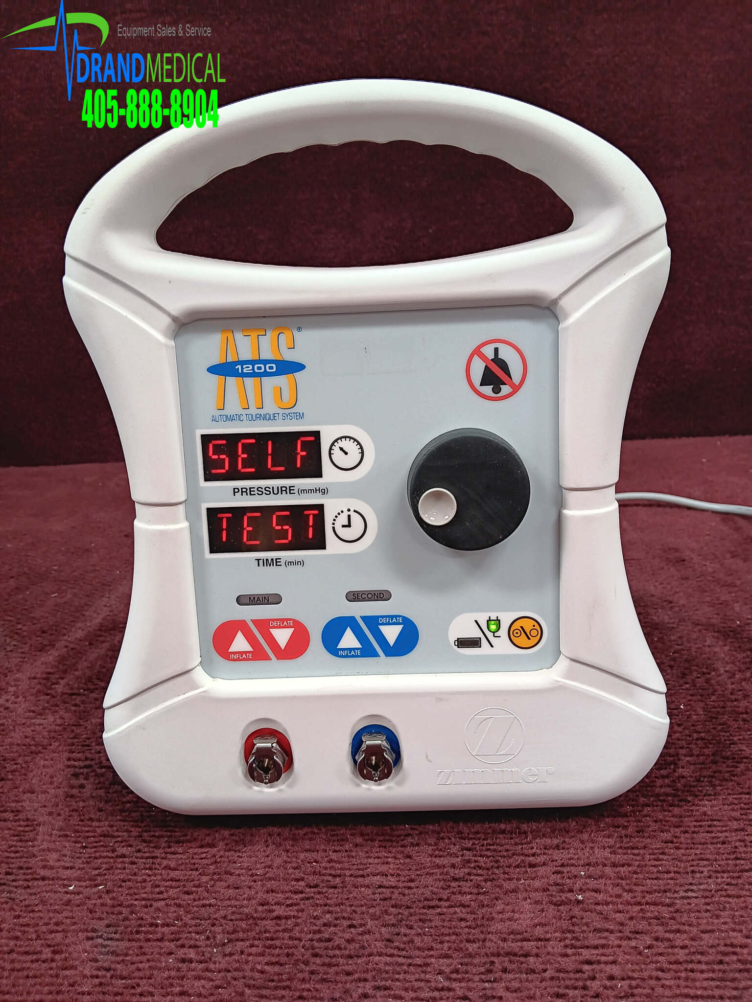 Zimmer A.T.S. 1200 Tourniquet System 60-1200-101-00 - Medsold