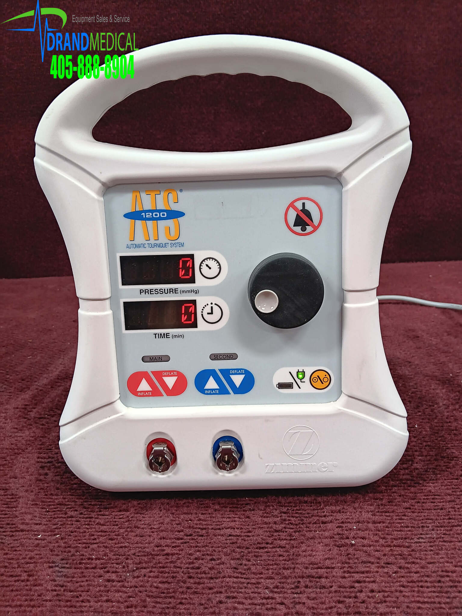 Zimmer A.T.S. 1200 Tourniquet System 60-1200-101-00 - Medsold