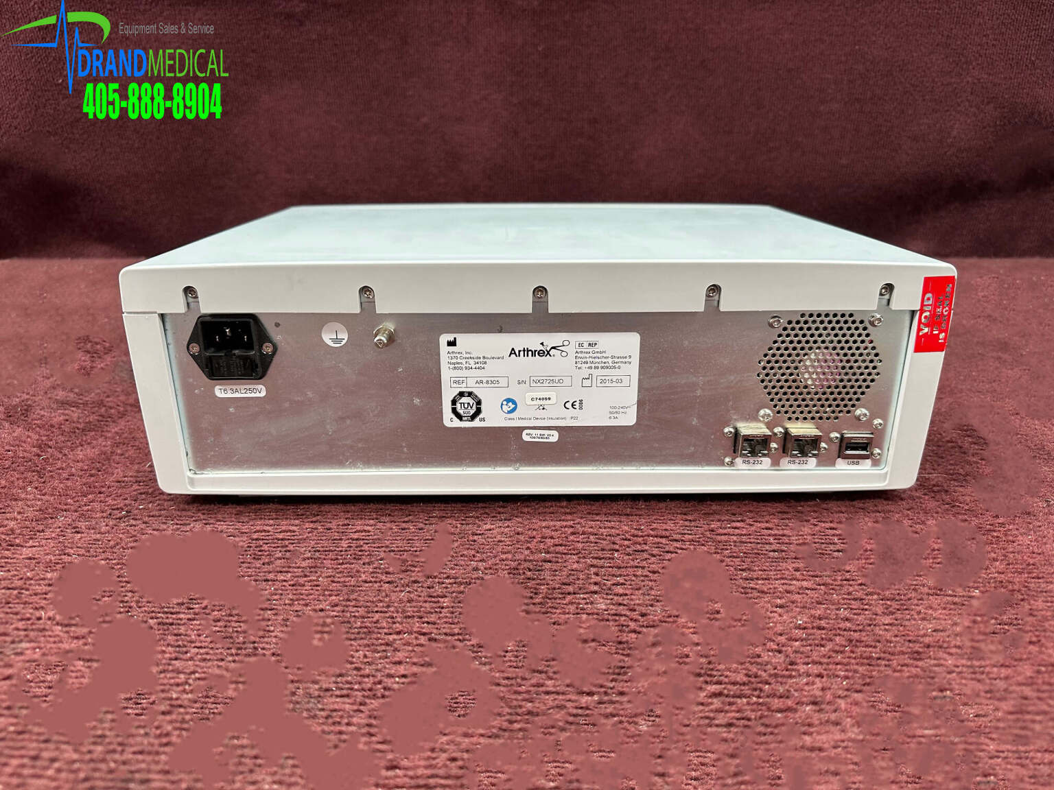 Arthrex Synergy Resection Console AR-8305 - Medsold