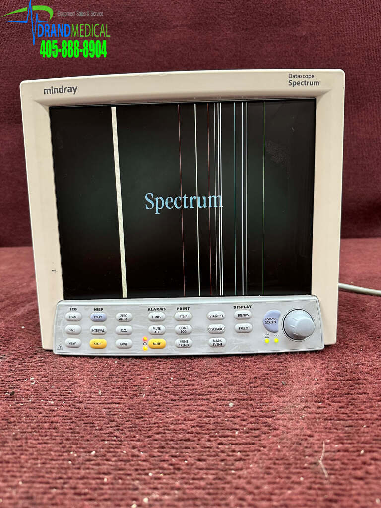 Mindray Datascope Spectrum Color Patient Monitor With Datascope ...