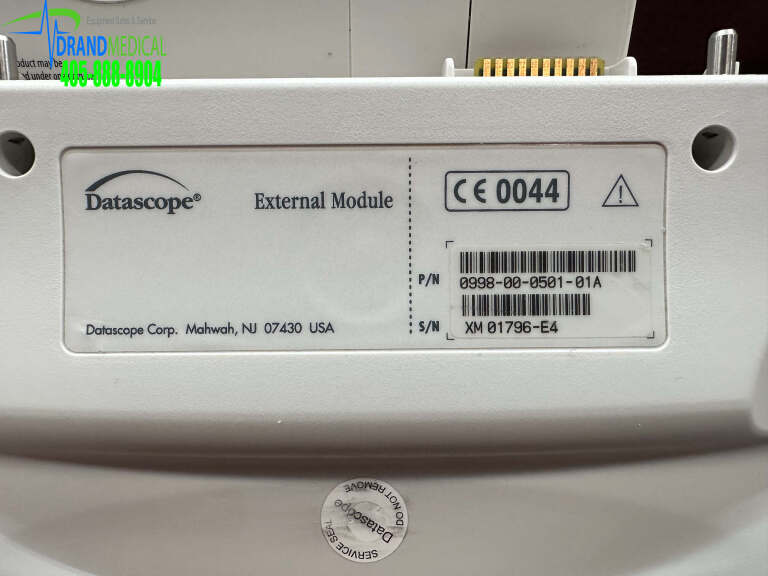 Mindray Datascope Spectrum Color Patient Monitor With Datascope ...