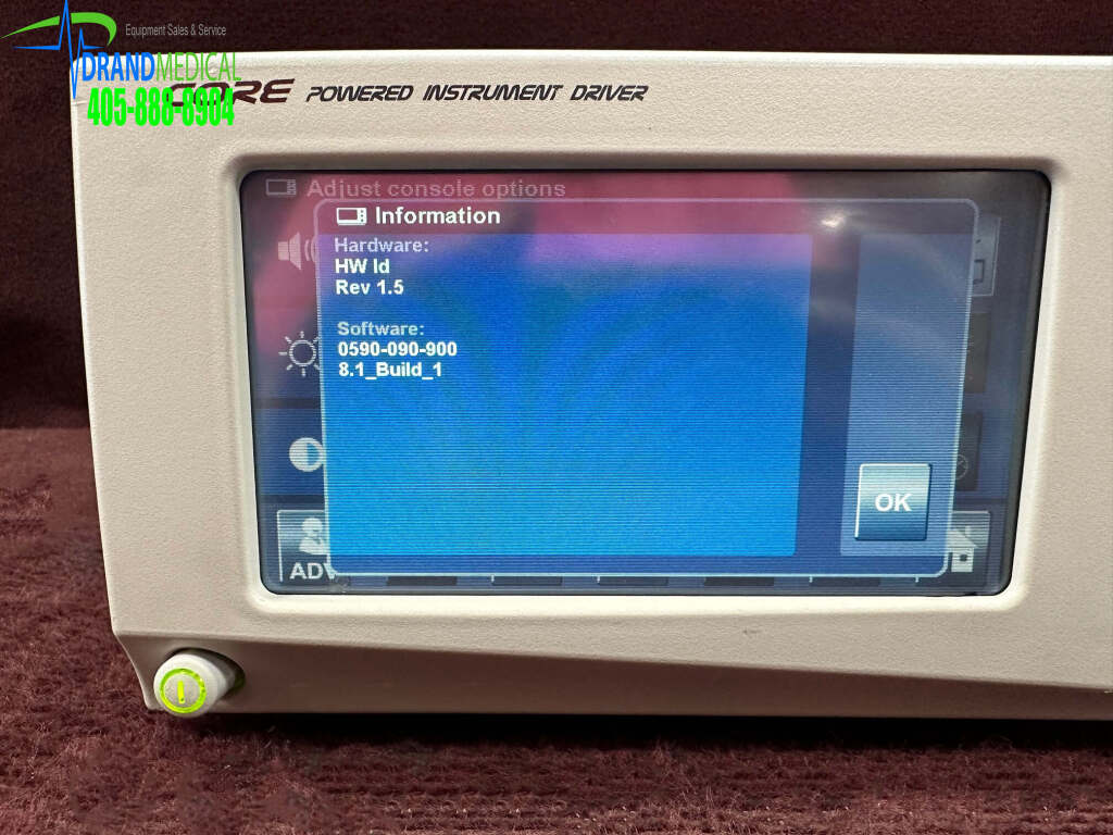 Stryker CORE Powered Instrument Driver Console Ref: 5400-50 - Medsold